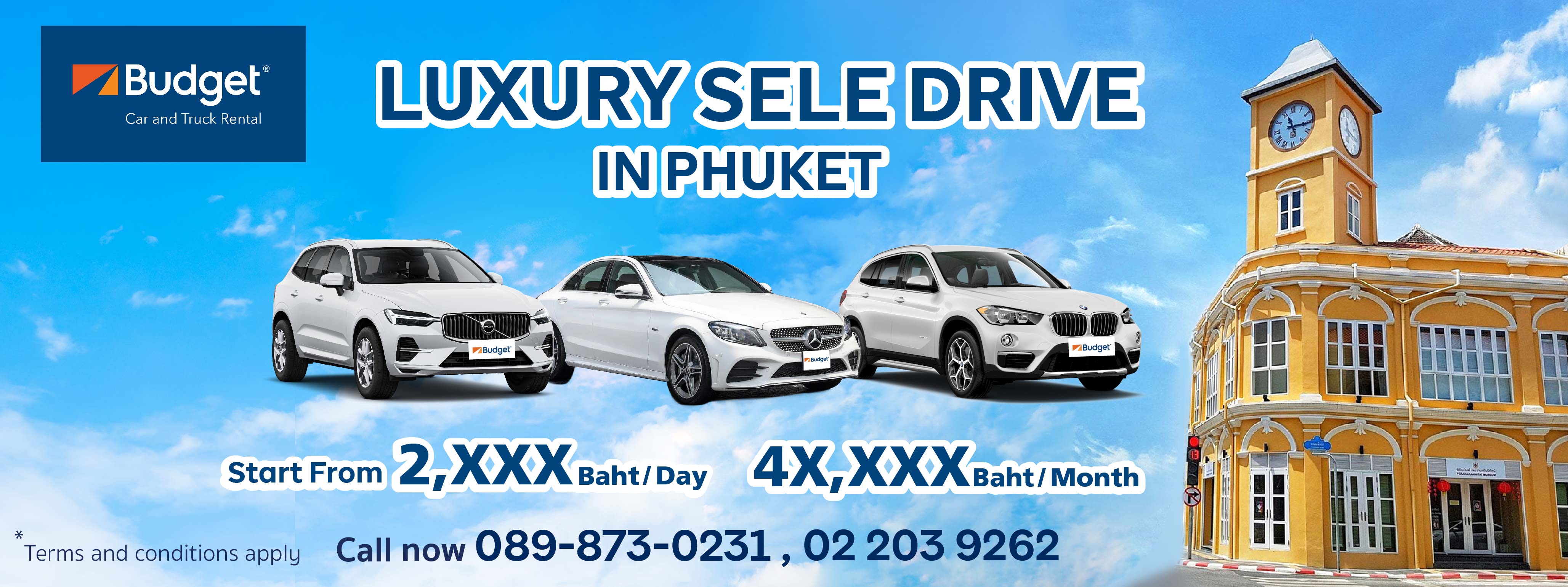 :: Budget Car Rental Thailand. 27 locations, Bangkok, Pattaya, Phuket ...